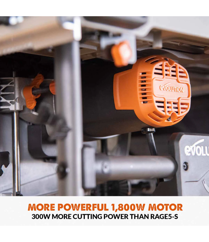 Wielozadaniowa piła stołowa Evolution R255TBL+ z tarczą 255mm/28z