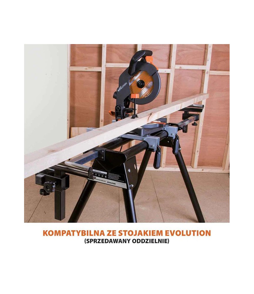 Wielozadaniowa piła ukośna Evolution R210CMS z tarczą RAGE 210mm WERSJA ...
