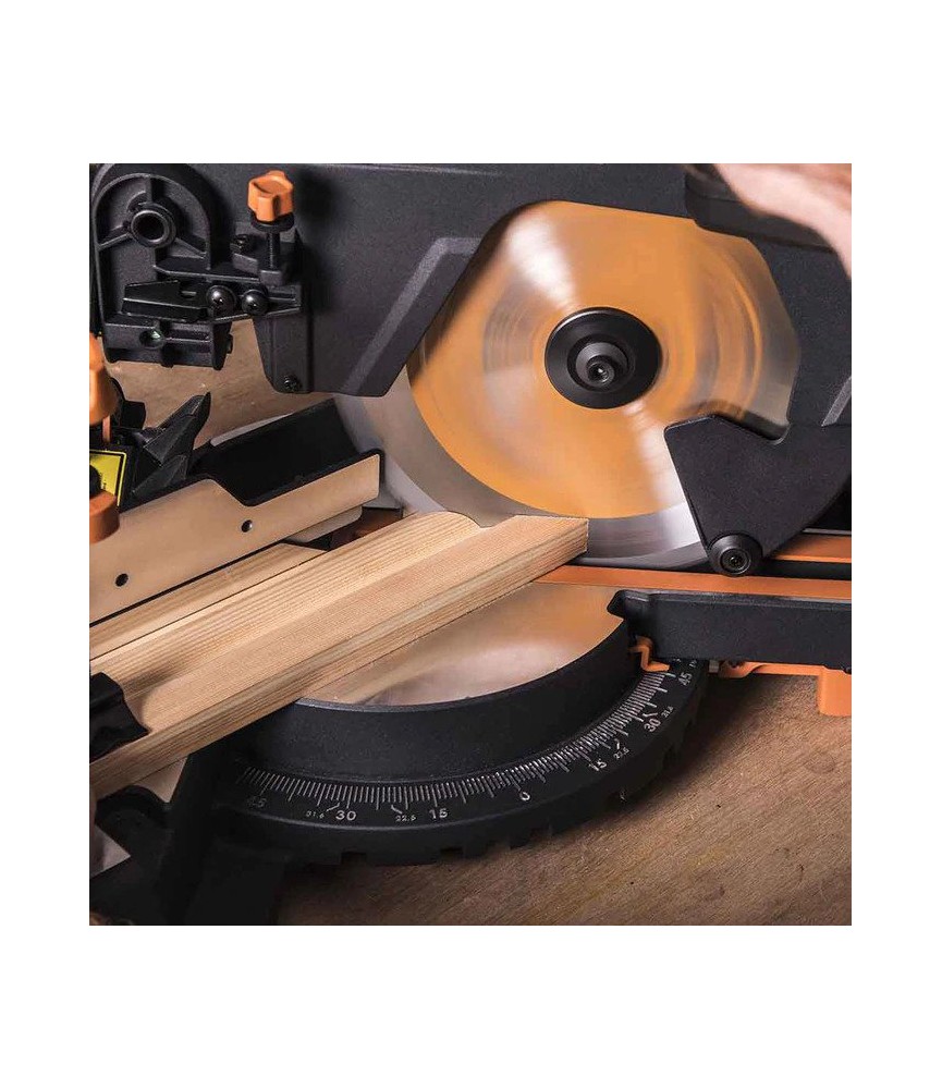 Wielozadaniowa piła ukośna z prowadnicami EVOLUTION R255SMS PLUS z ...