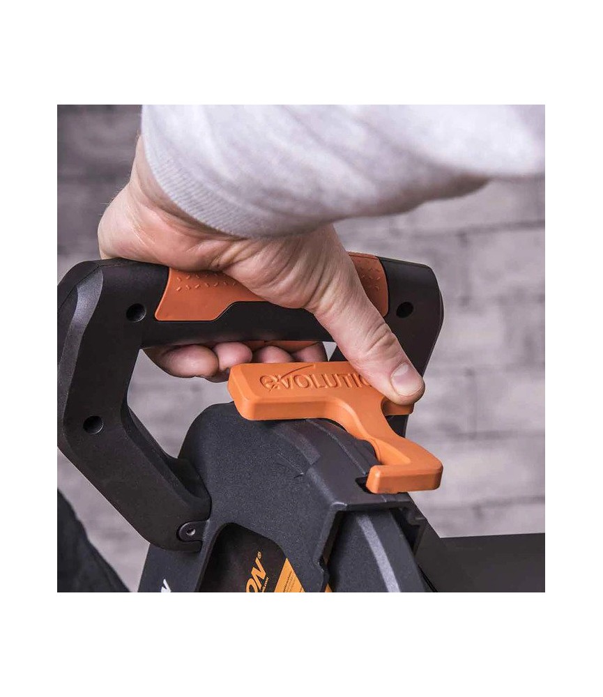 Wielozadaniowa piła ukośna z prowadnicami EVOLUTION R255SMS PLUS z ...