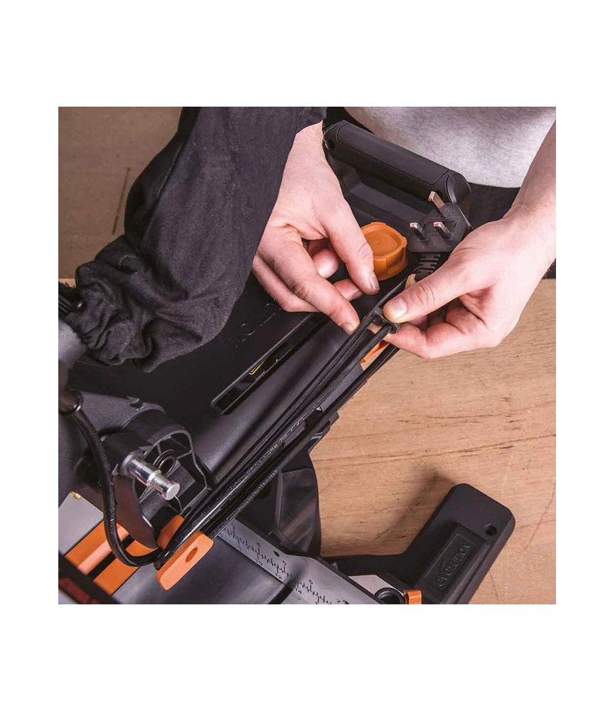 Wielozadaniowa piła ukośna z prowadnicami EVOLUTION R255SMS PLUS z ...