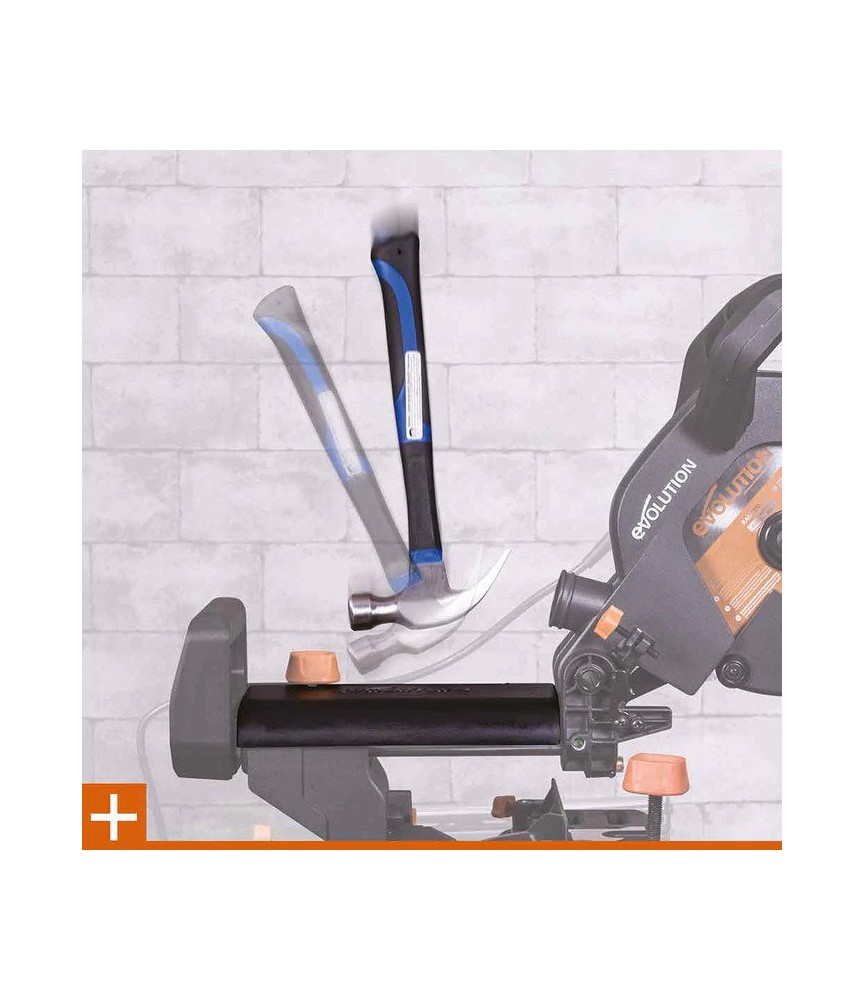 Wielozadaniowa piła ukośna z prowadnicami EVOLUTION R255SMS PLUS z ...