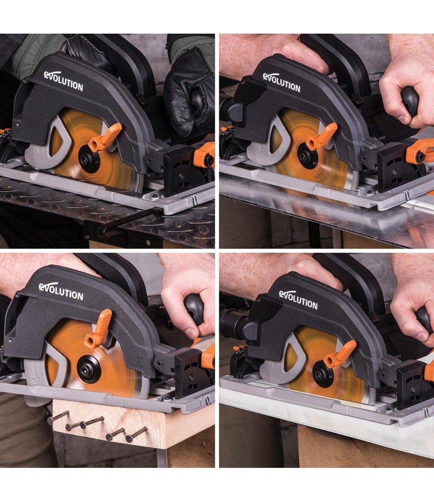 Pilarka wielozadaniowa EVOLUTION R185CCSX z tarczą o średnicy 185mm/16z ...