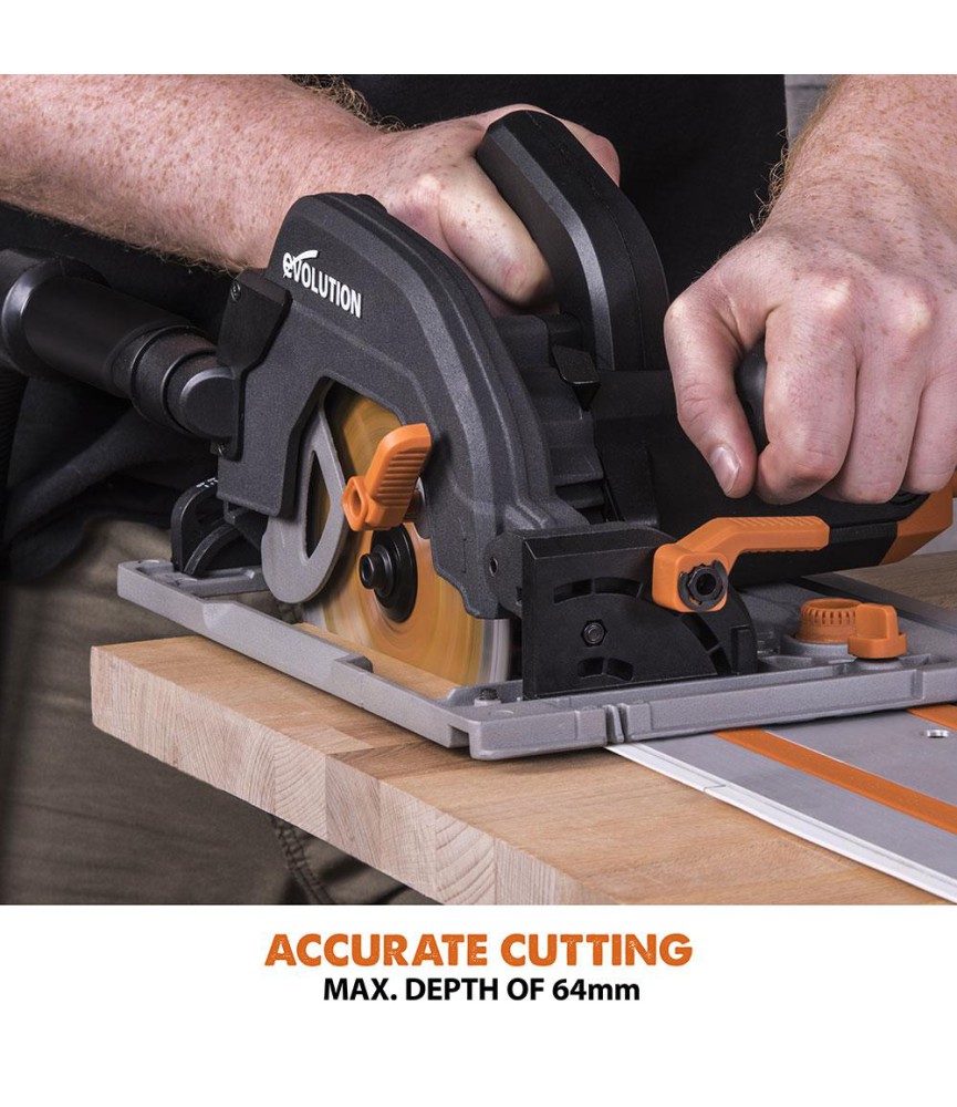 Pilarka wielozadaniowa EVOLUTION R185CCSX z tarczą o średnicy 185mm/16z ...